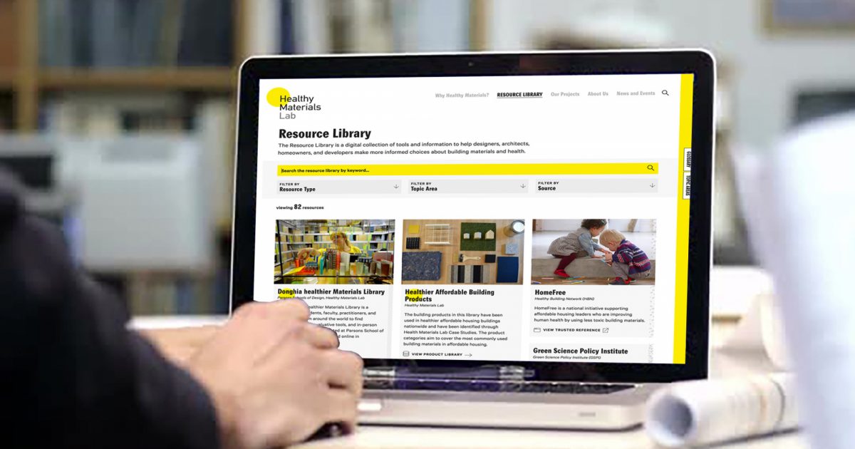 Healthy Materials Lab | Digital Resource Library